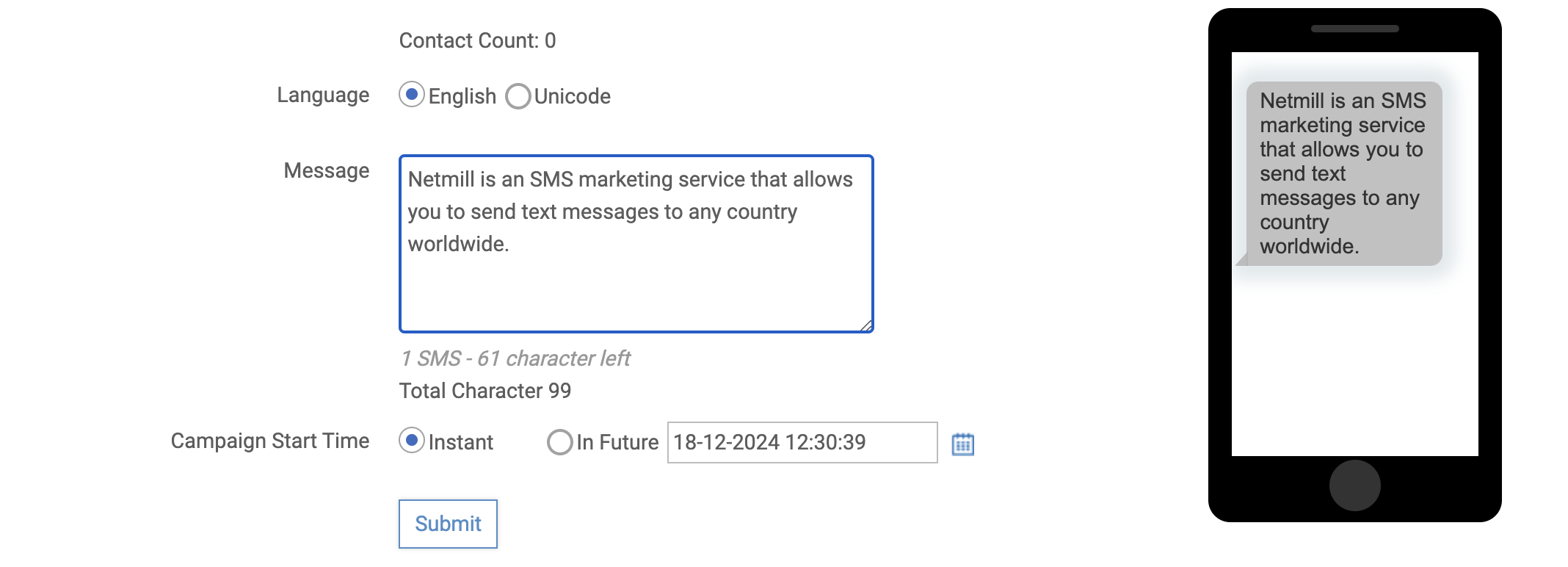 SMS Character Limits and Message Length